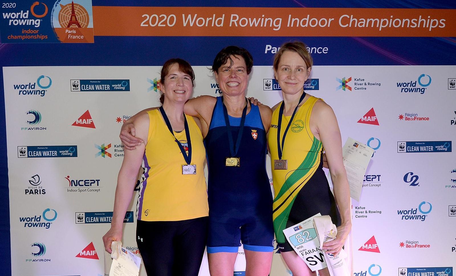 World Indoor Rowing Championships success; Paris. - Minerva Bath Rowing ...