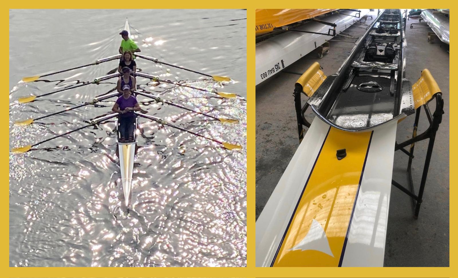 We have a beautiful new lightweight boat! - Minerva Bath Rowing Club